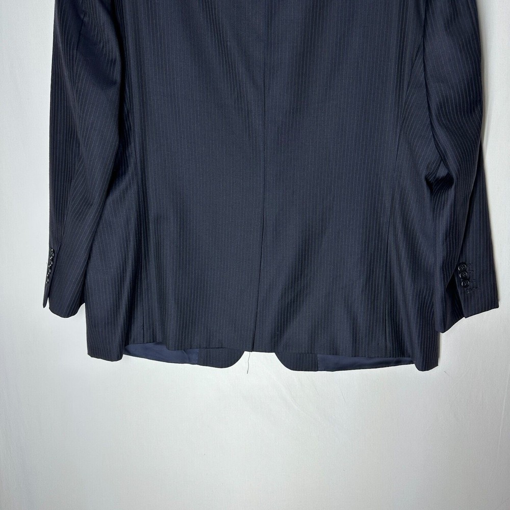 Hickey Freeman Worsted Wool Tuxedo Suit Size 48r Blac… - Gem